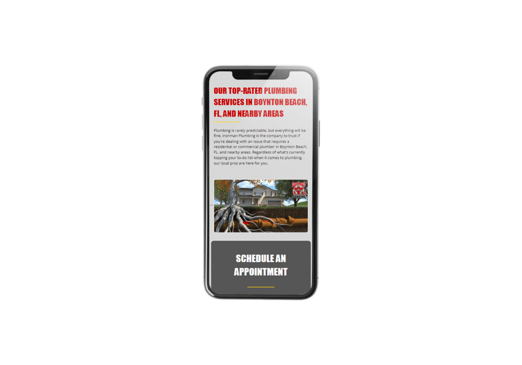 Ironman Plumbing - Trenchless Marketing | Full Service Digital Agency ...